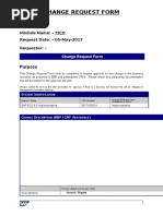 4M Change Request | PDF