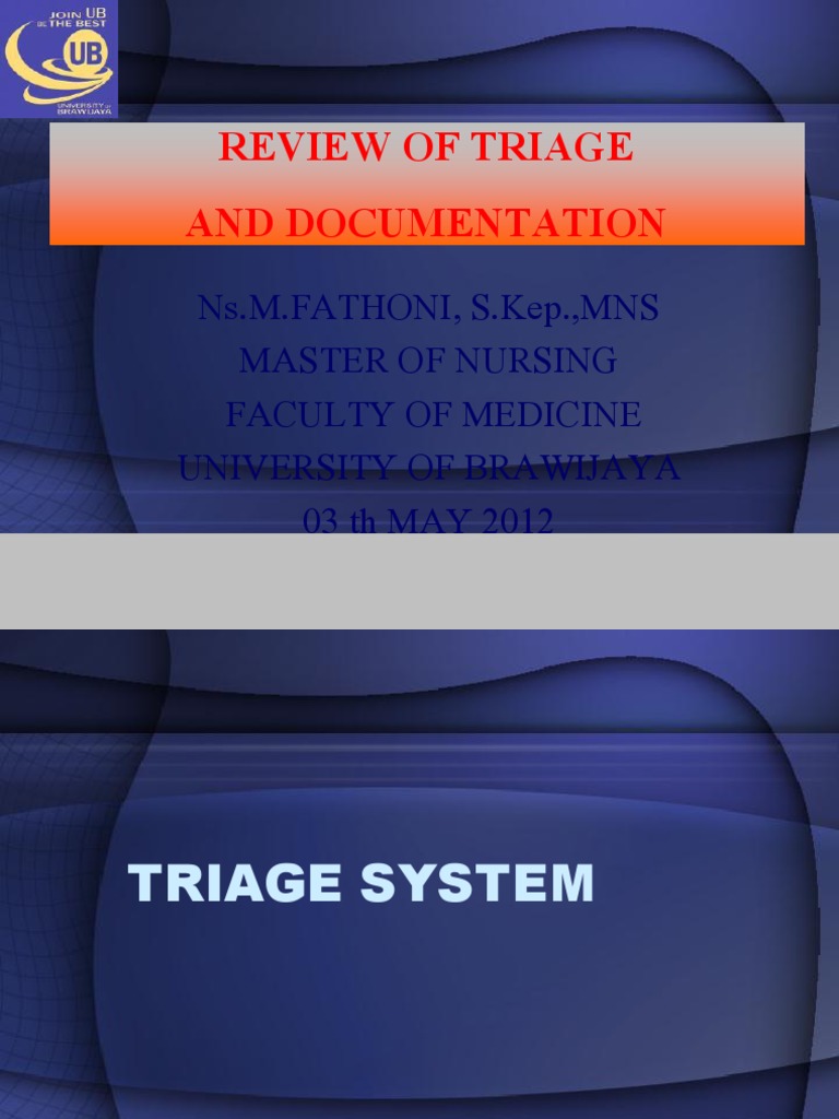 Review of Triage and Documentation | PDF | Pain | Major Trauma