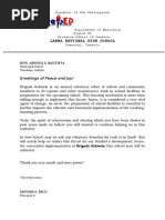 Letter of Invitation To Mayor | PDF