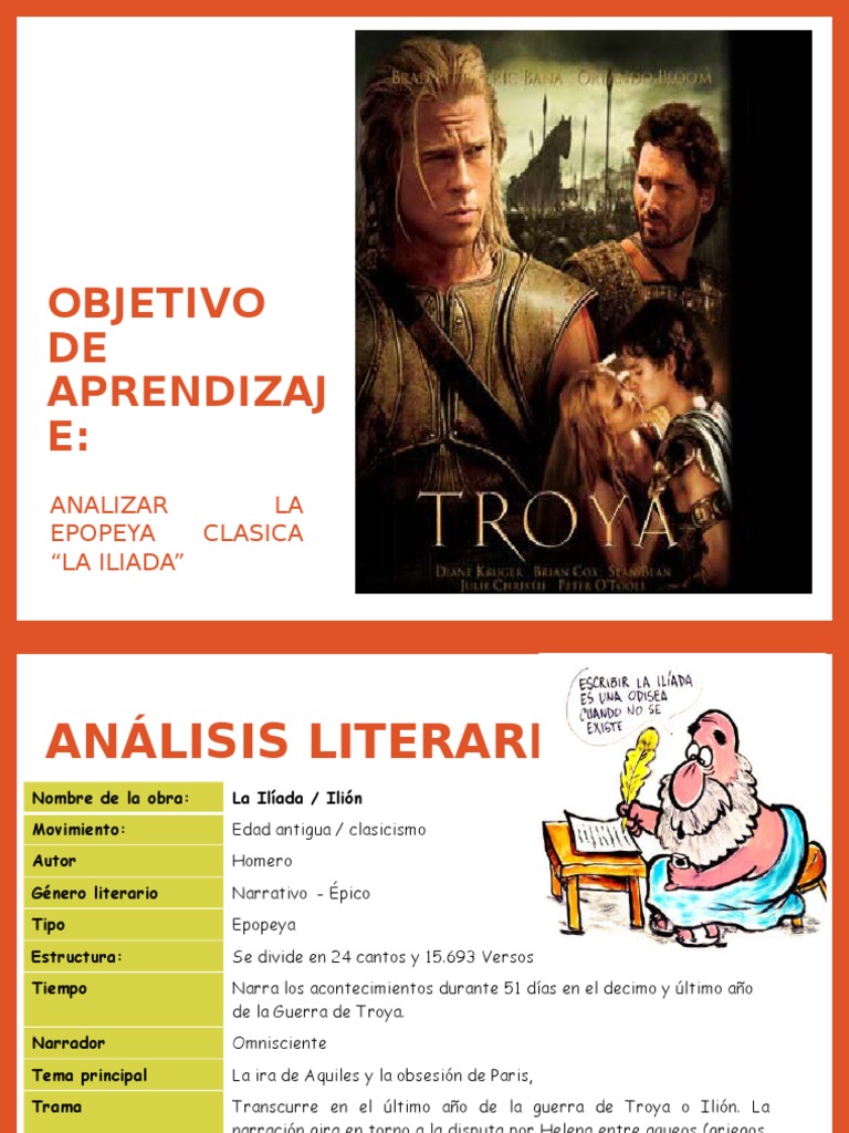 Análisis de "La Ilíada" | PDF | Aquiles | Ilíada