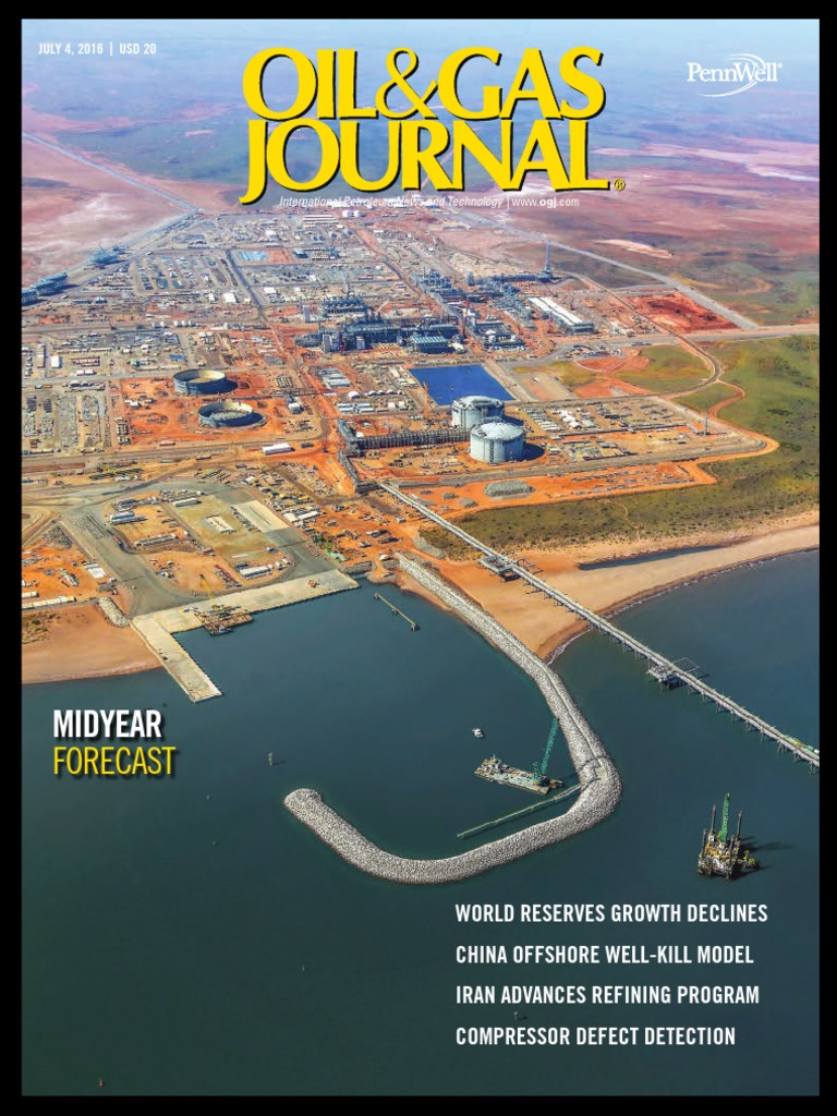 Oil and Gas Journal | PDF | Petroleum | Natural Gas