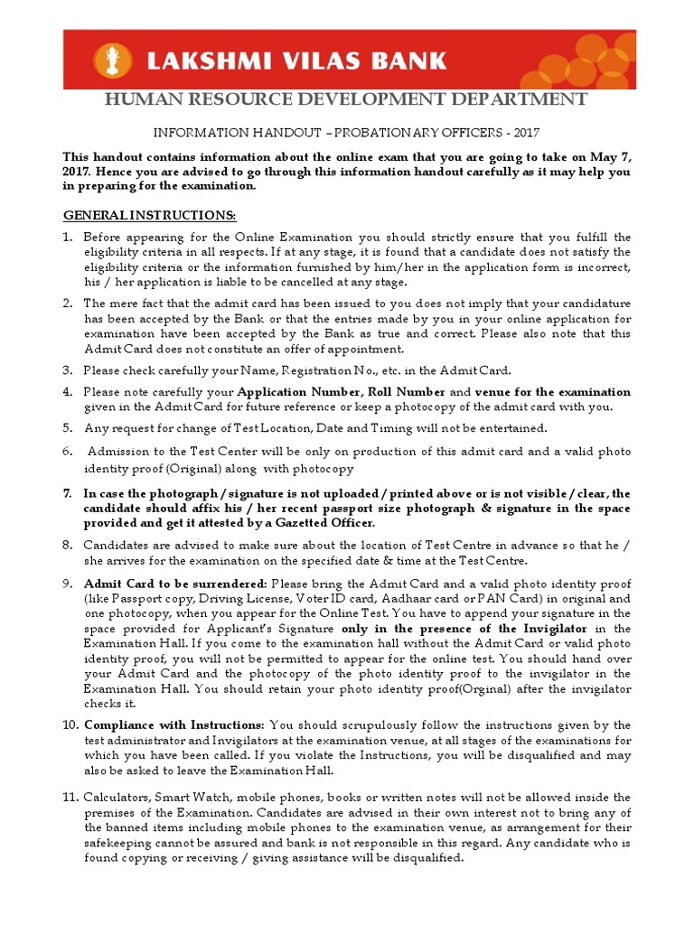 Handbook PO | PDF | Test (Assessment) | Computing And Information ...