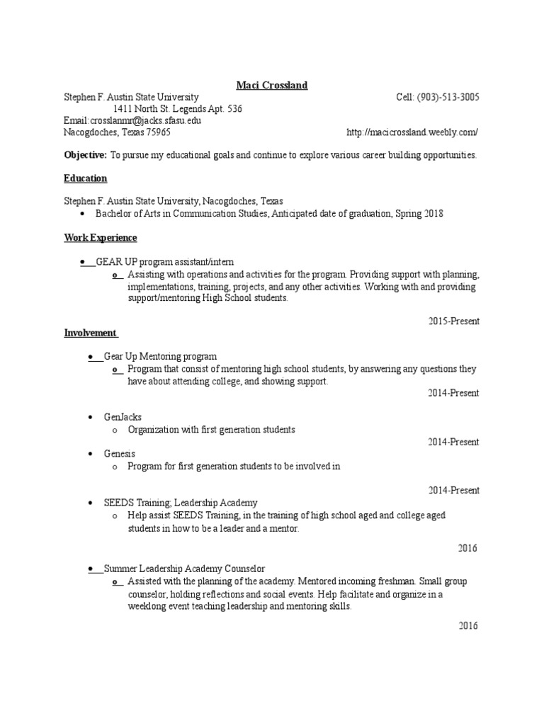 Professional Resume | PDF | Career & Growth