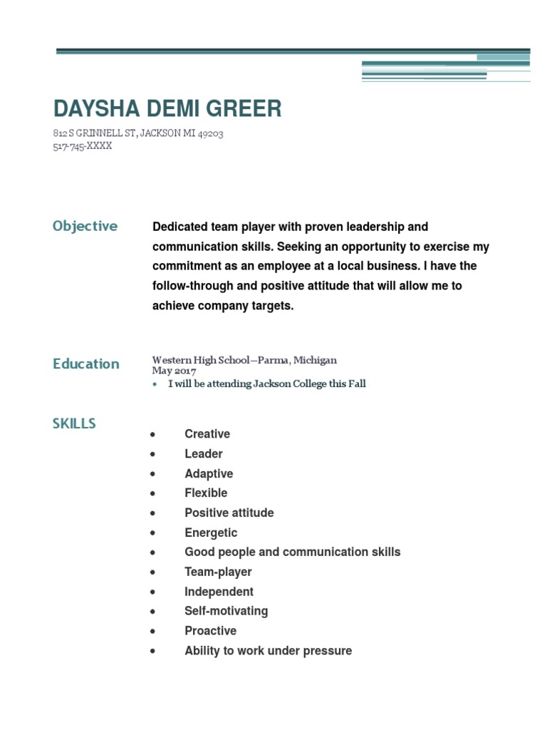 Daysha Resume | PDF