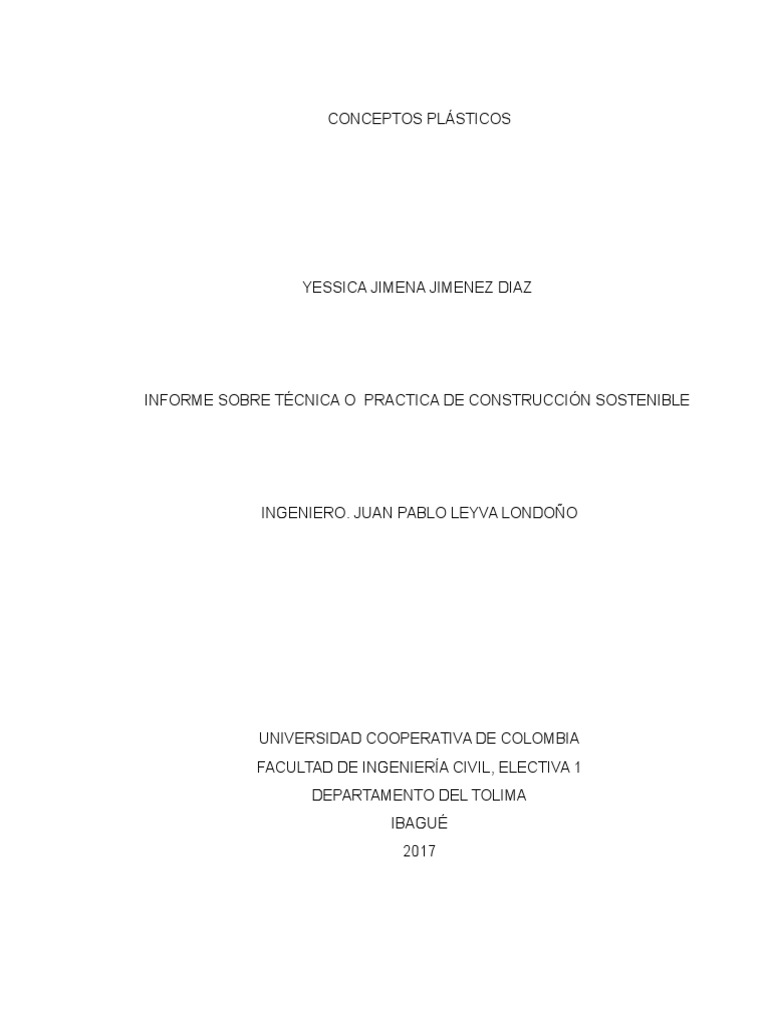 Conceptos Plásticos | PDF | El plastico | Residuos