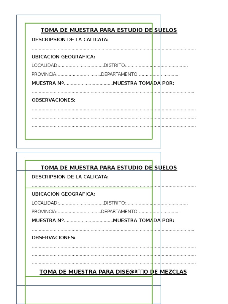 Rotulado de Muestras | PDF | Historia