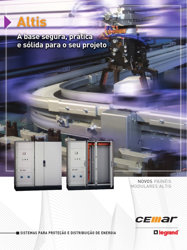 Cemar - Catálogo Altis PDF | Download grátis PDF | Engenharia | Science