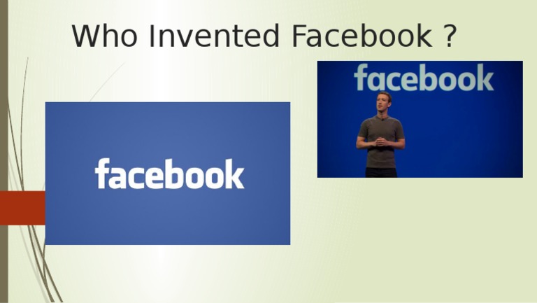 Who Invented Facebook | PDF