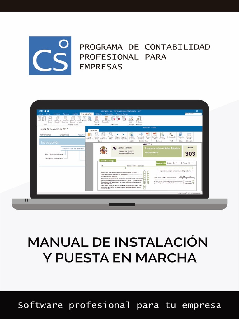 CONTASOL Manual de Instalacion y Puesta en Marcha | PDF | Correo ...