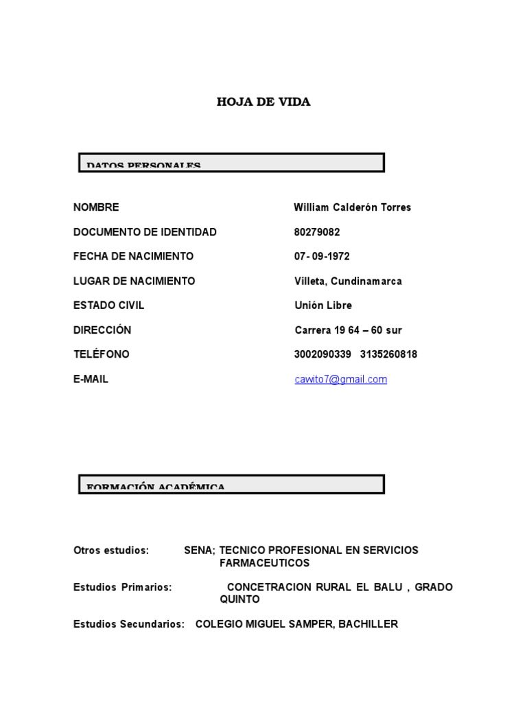 William Calderon | PDF