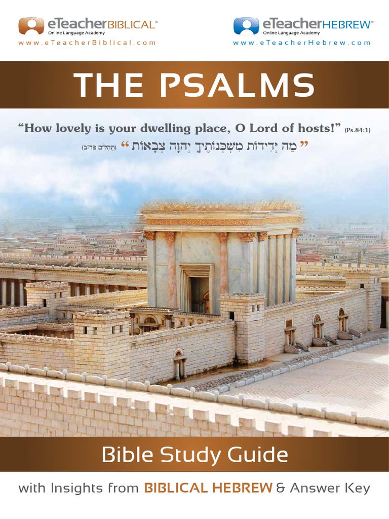 Psalms Study Guide-En | PDF | Psalms | Hebrew Language