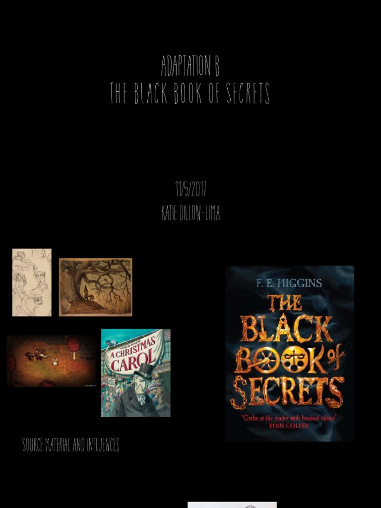 The Black Book of Secrets Presentation | PDF