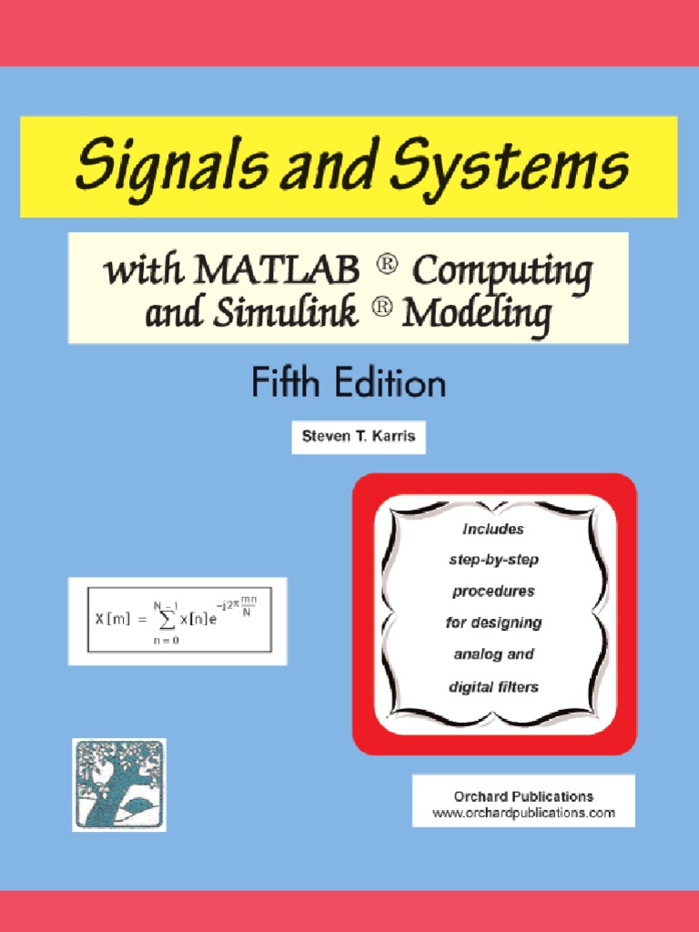 Signals And Systems With Matlab Computing And Simulink Modeling Karris 5th Edition Pdf 8557