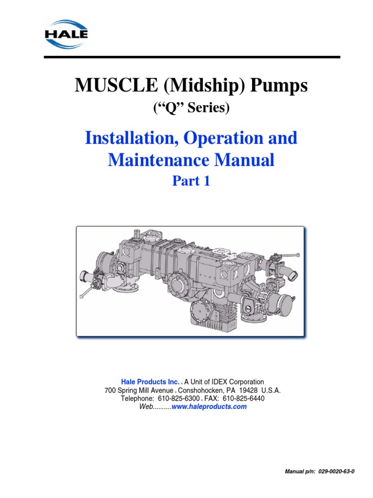 Hale Midship Muscle Pump Manual | PDF | Manual Transmission | Pump