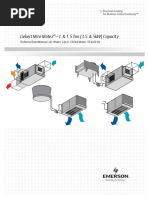 Liebert CRAC Units For DATA Centre | PDF | Duct (Flow) | Air Conditioning