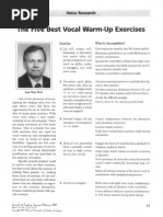 Jo Estill | PDF | Singing | Larynx