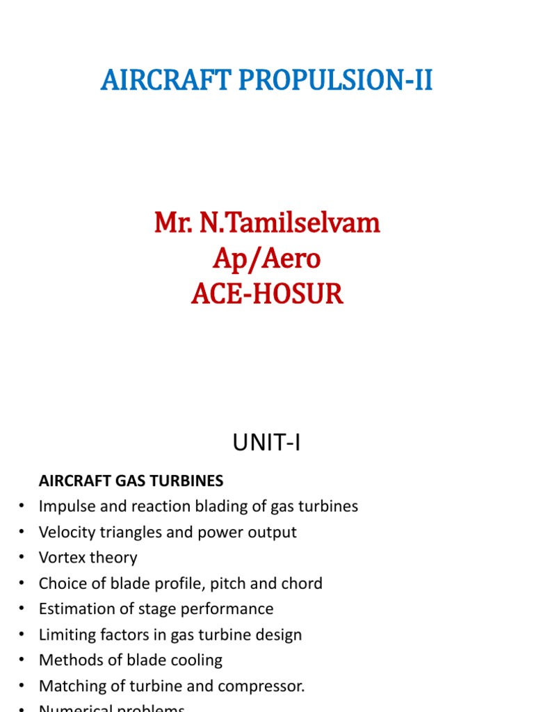 Propulsion 2 Notes | PDF | Jet Engine | Rocket