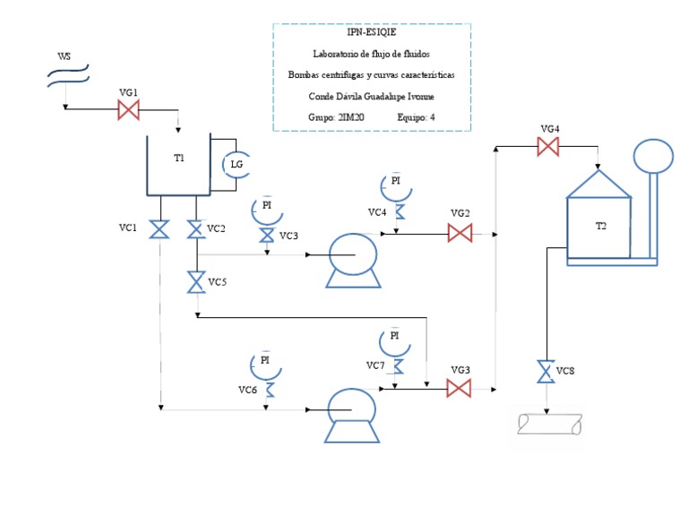Diagrama de Flujo Bombas | PDF