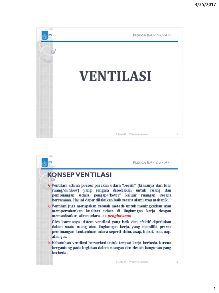 FisBANG Ventilasi PDF | PDF