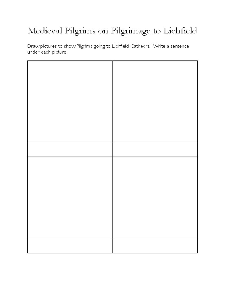 Medieval Pilgrims On Pilgrimage | PDF