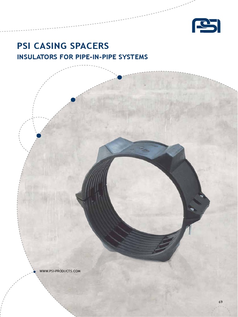 01 en PSI Casing Spacers | PDF | Pipe (Fluid Conveyance) | Insulator ...