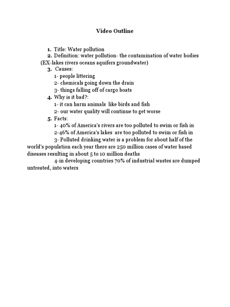 Video Outline | PDF