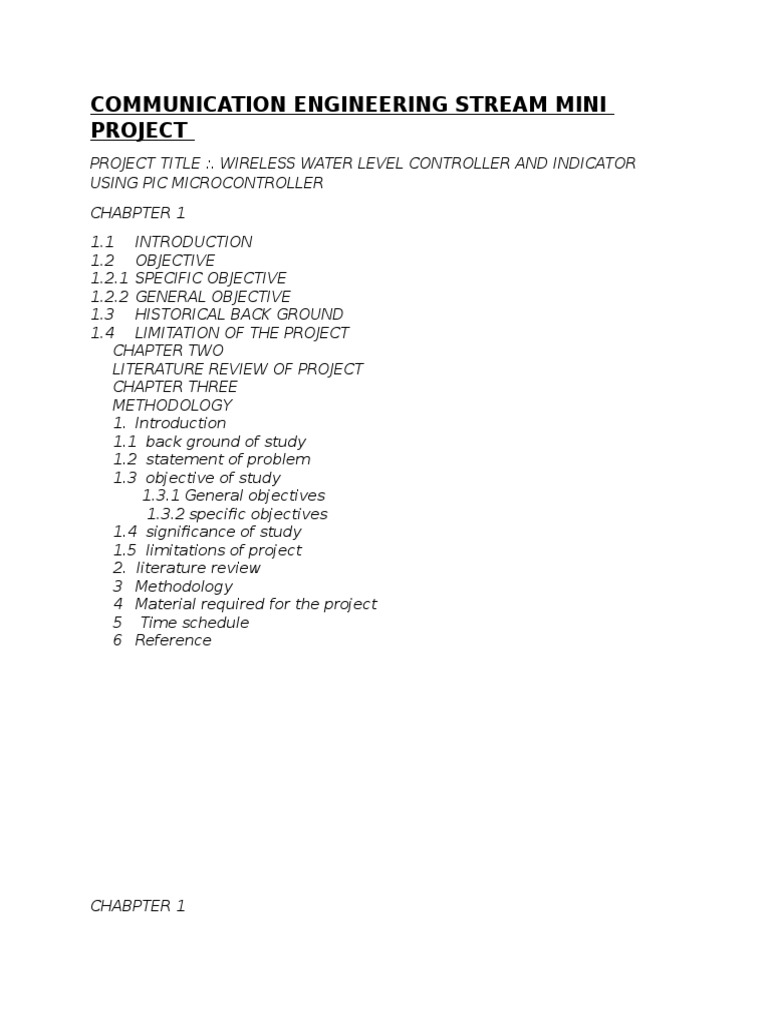 Communication Engineering Stream Mini Project | PDF