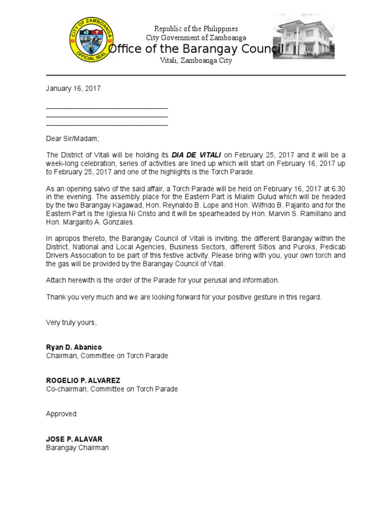 Torch Parade | PDF | Philippines | Schools