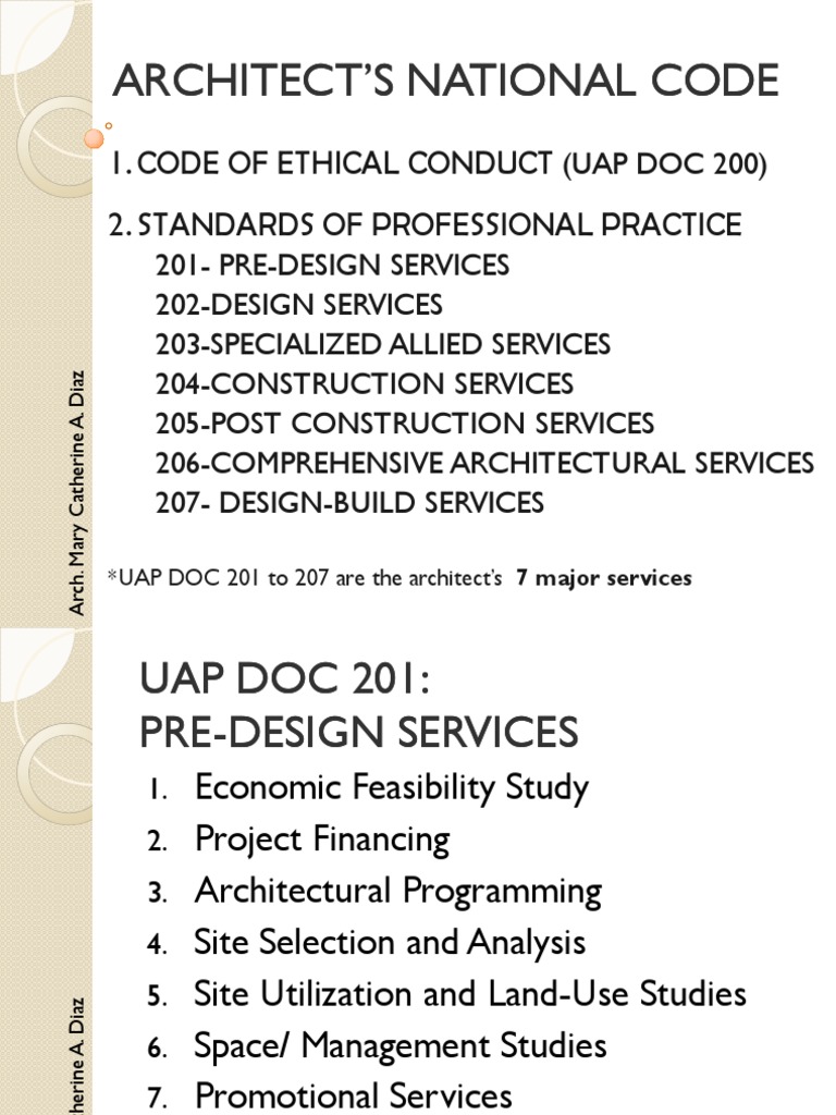 Uap Doc 201 PDF | PDF | Architect | Feasibility Study
