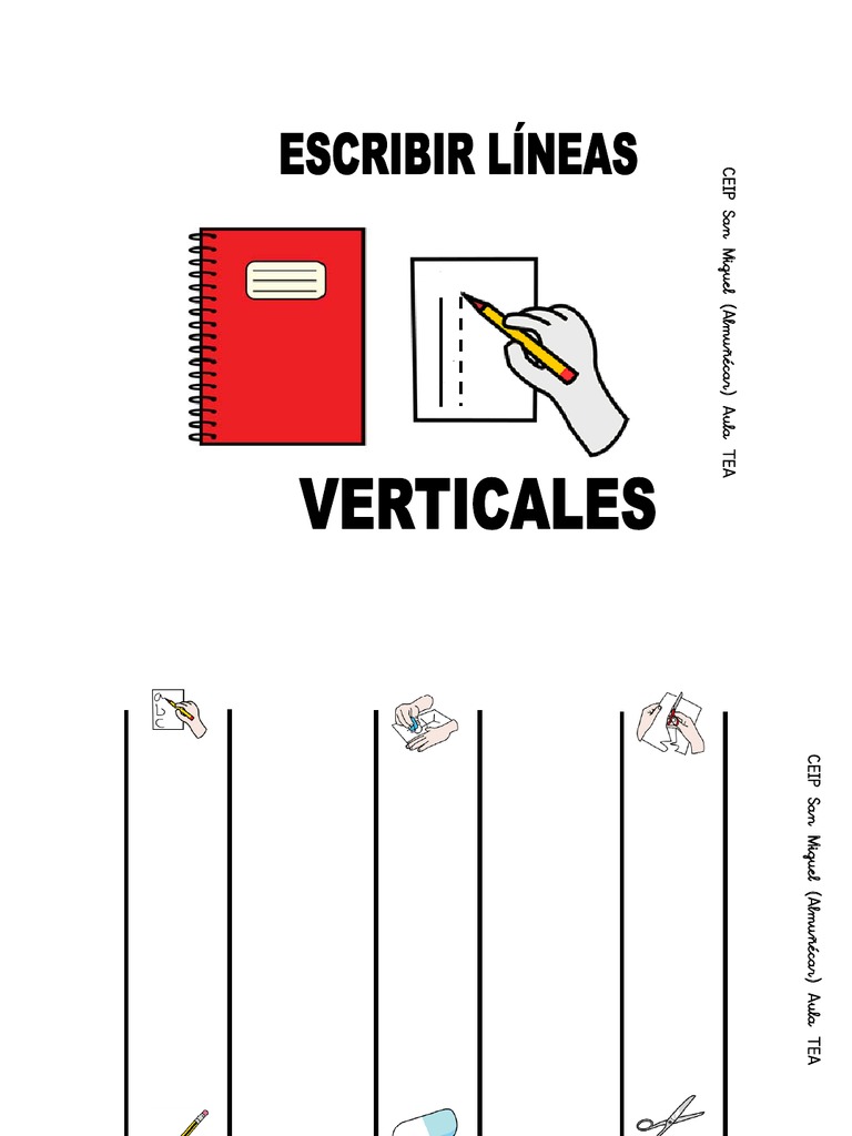 LÍNEAS VERTICALES Y HORIZONTALES