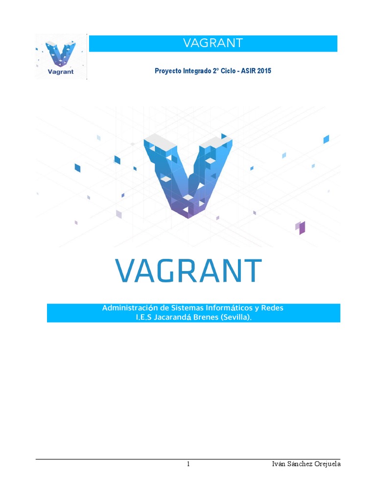 Vagrant Software - Ivan Sanchez Orejuela Proyecto Final ASIR I.E.S ...