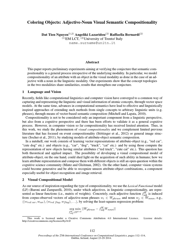 Exploring Visual Semantic Compositionality Through Modeling Adjective ...