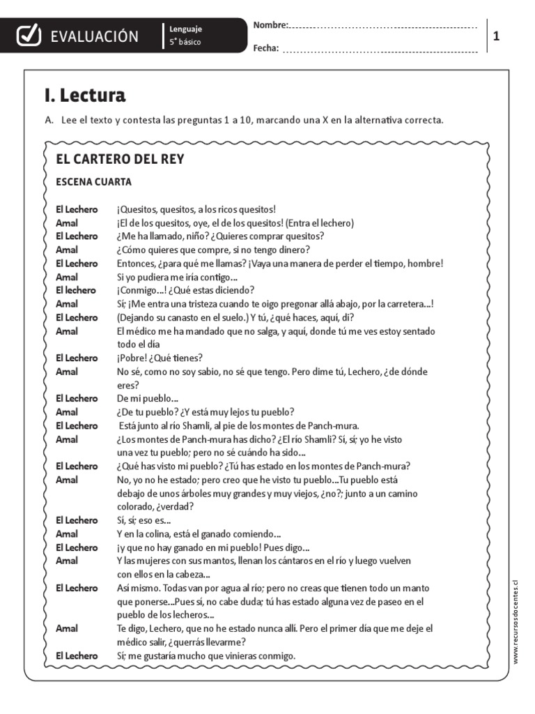 El Cartero Del Rey | PDF | Oración (Lingüística) | Semiótica