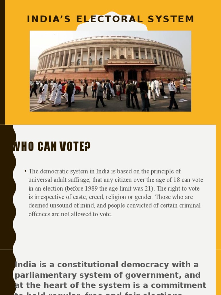 Electoral System of India | Member Of Parliament | Electoral District