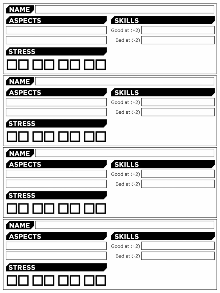 Fae NPC Sheet | PDF