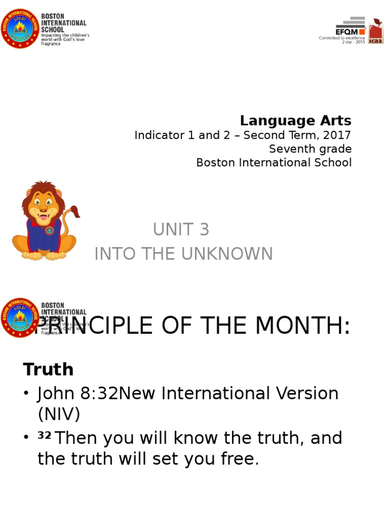 7th Language Arts - Second Period-2017 | PDF | Career & Growth ...