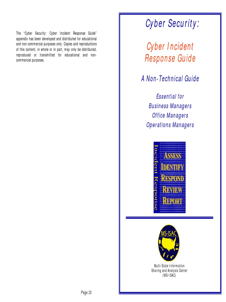 Incident Response Guide | PDF | Denial Of Service Attack | Computer ...