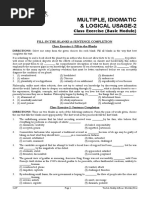 Examples of Conjunctive Adjuncts: Type Sub-Type Items | PDF ...