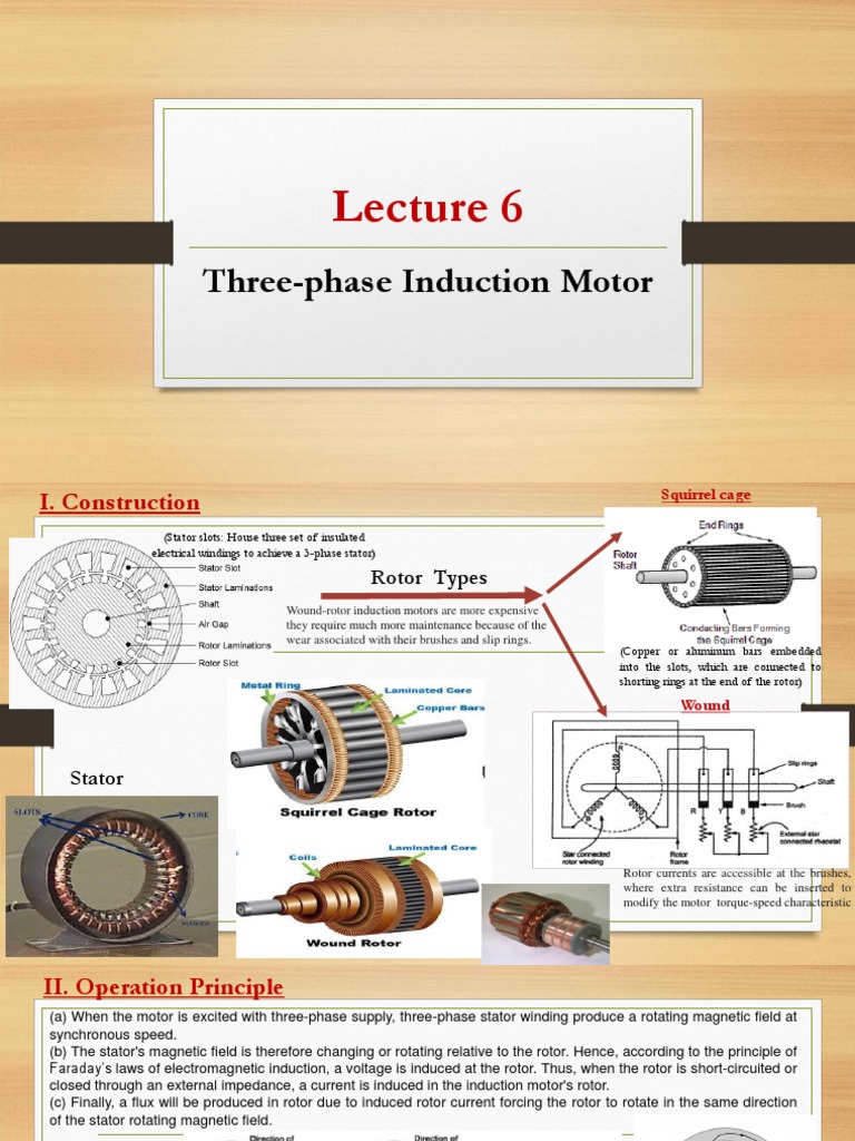 Three-Phase Induction Motor | PDF | Power (Physics) | Electromagnetism