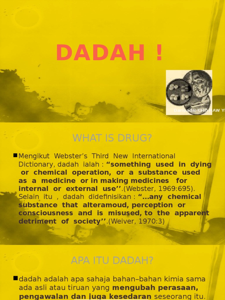 DADAH | PDF