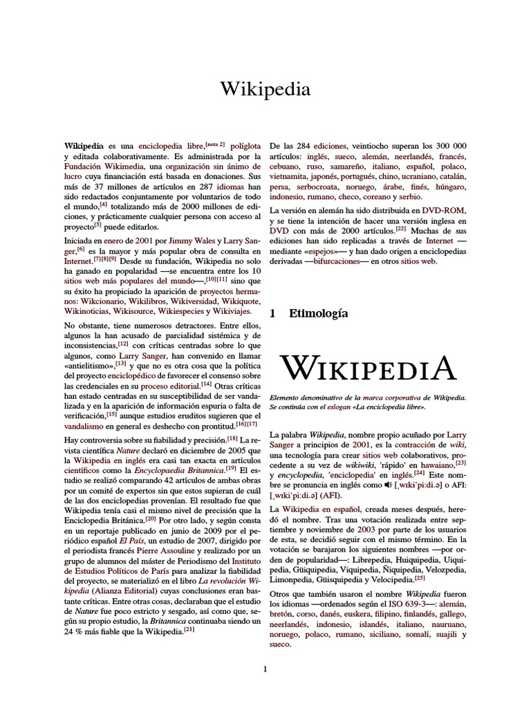 Wikipedia | PDF | Wikipedia | Wiki
