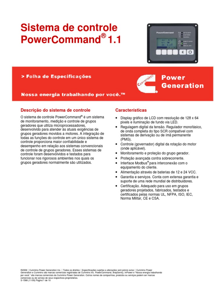 PowerCommand 1,1 PDF | PDF