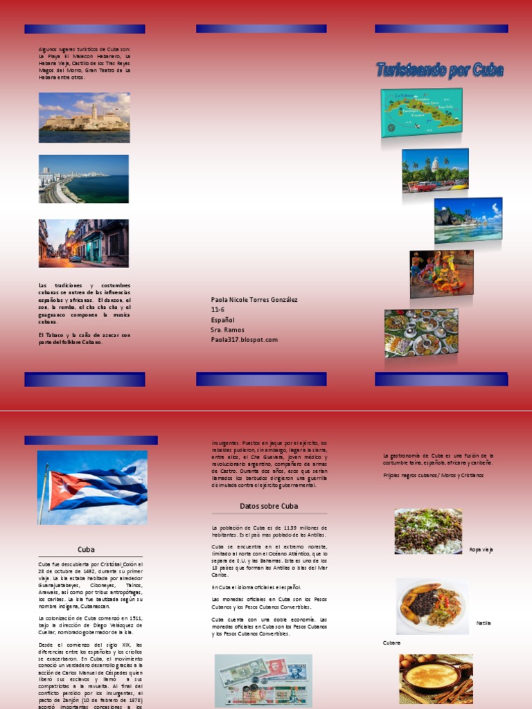 Brochure Cuba 3 | PDF