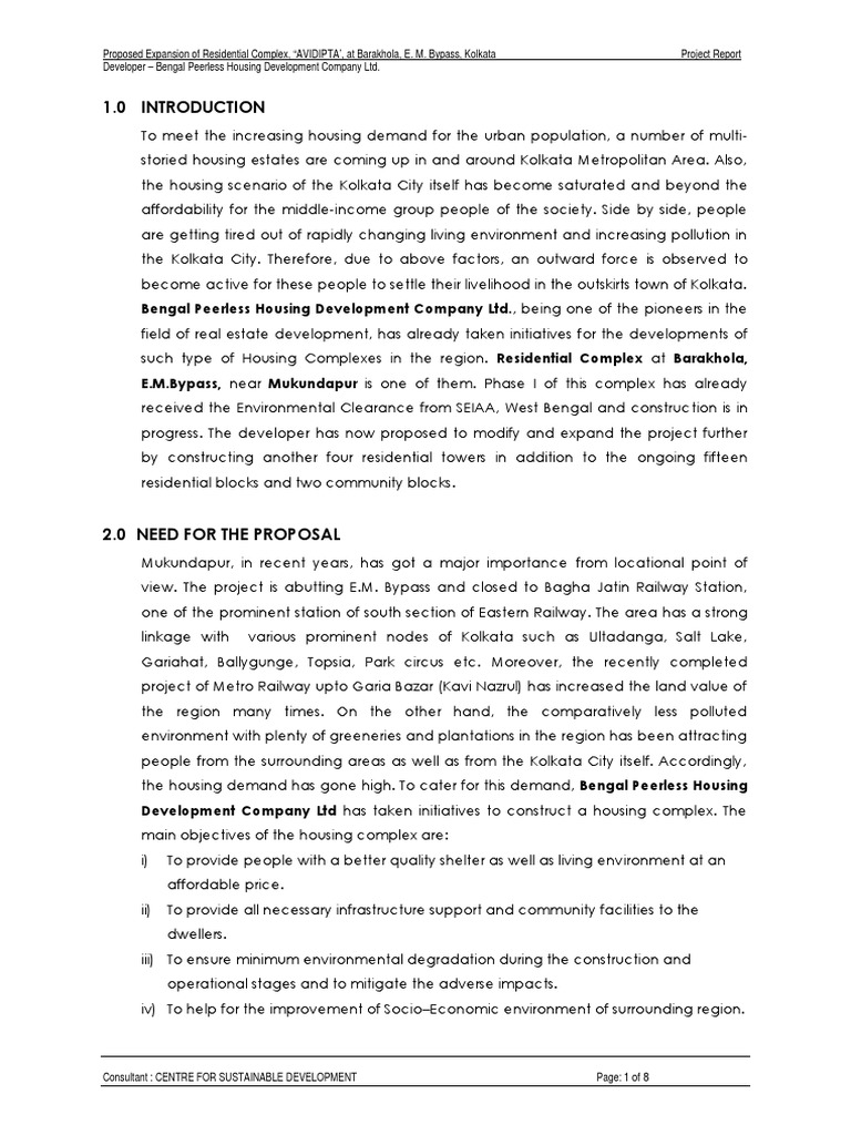 Avidipta Phase 2 Expansion Proposal | PDF | Wastewater | Sewage Treatment