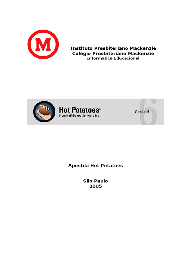 Apostila Hotpotatoes Mackenzie | PDF | Janela (informática) | Html