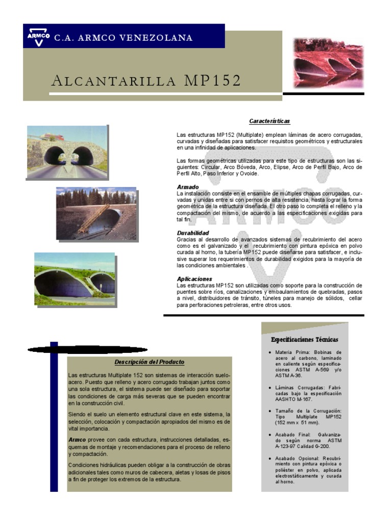 Estructuras MP152: Diseño y Aplicaciones | PDF | Acero | Revestimiento