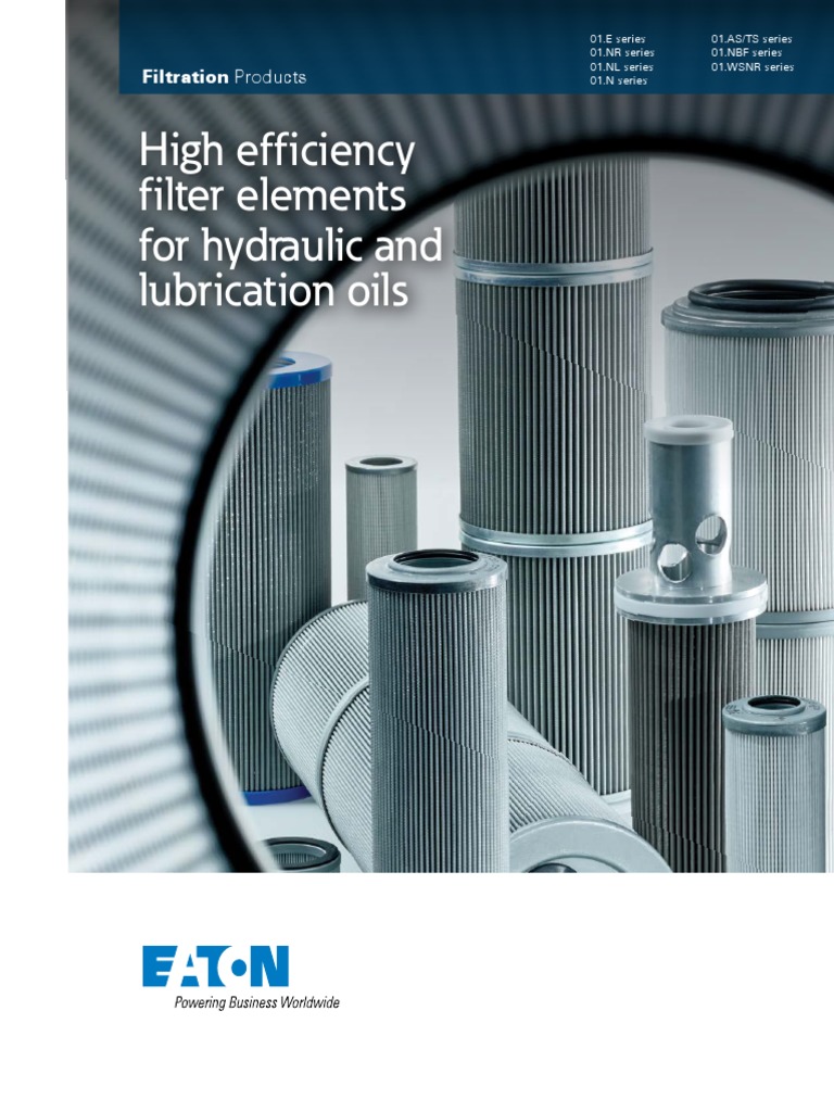 Eaton Filter Elements Overview Brochure US LowRes | PDF | Filtration ...