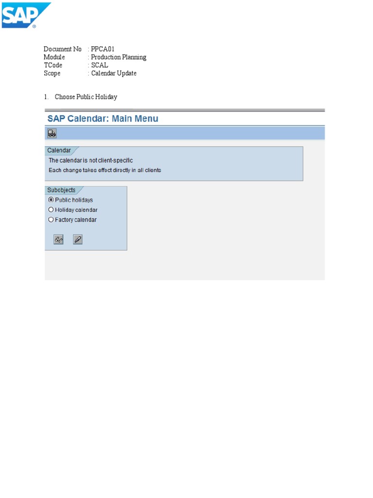 Scal Production Planning | PDF