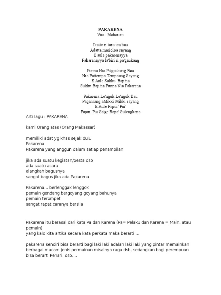 PAKARENA | PDF