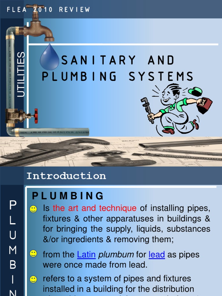 SANITARY AND PLUMBING SYSTEMS.pdf | Pump | Storm Drain